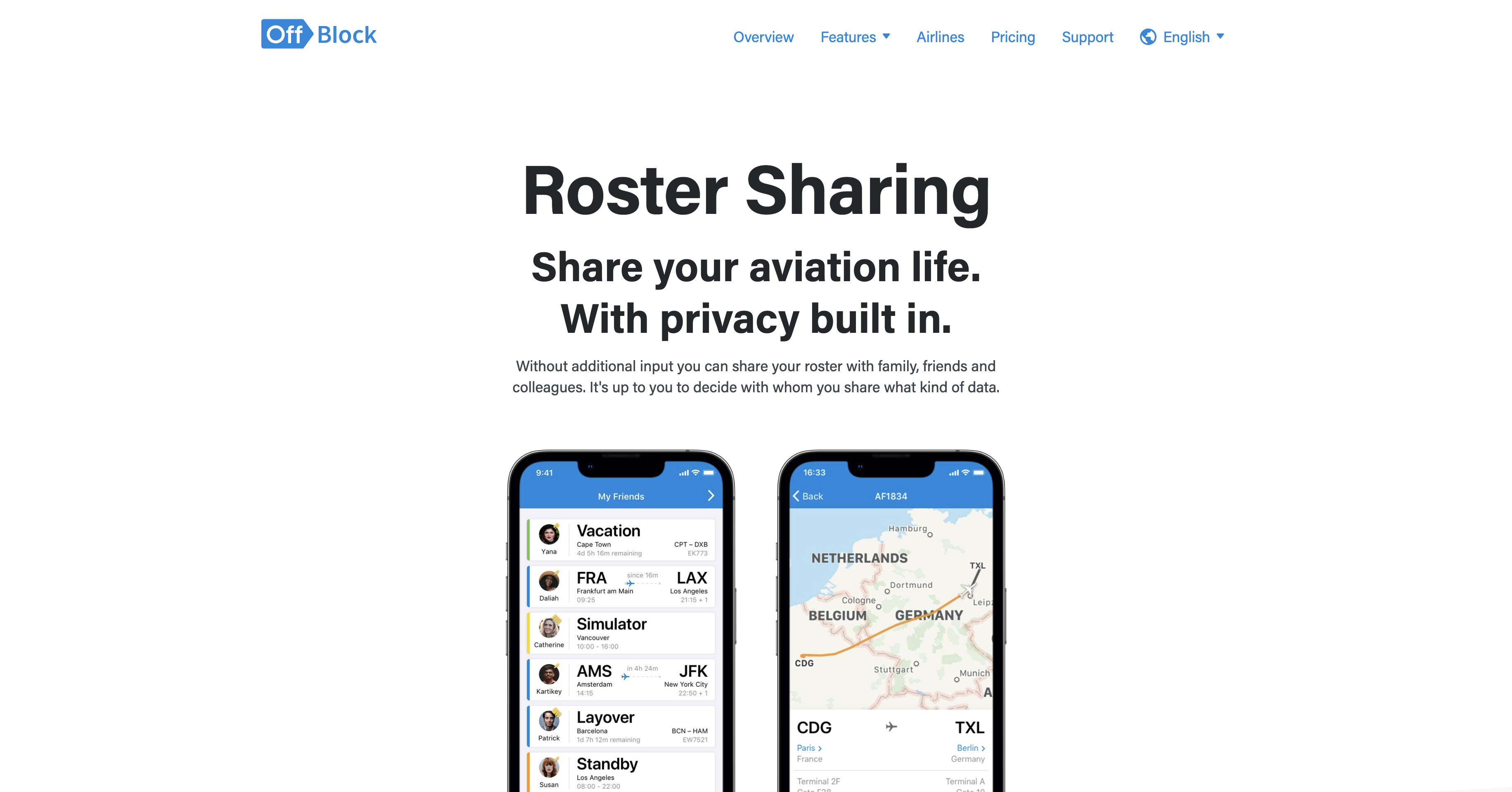 Roster Sharing - OffBlock
